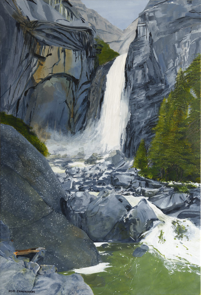Yosemite Falls – Lancashire Landscape Art
